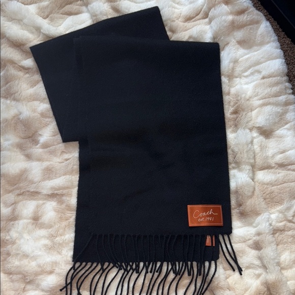 Coach | Accessories | Coach Cashmere And Wool Scarf | Poshmark